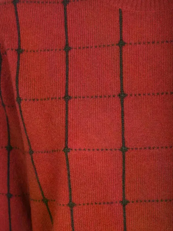 Guest In Residence Shrunken Checkered Sweater