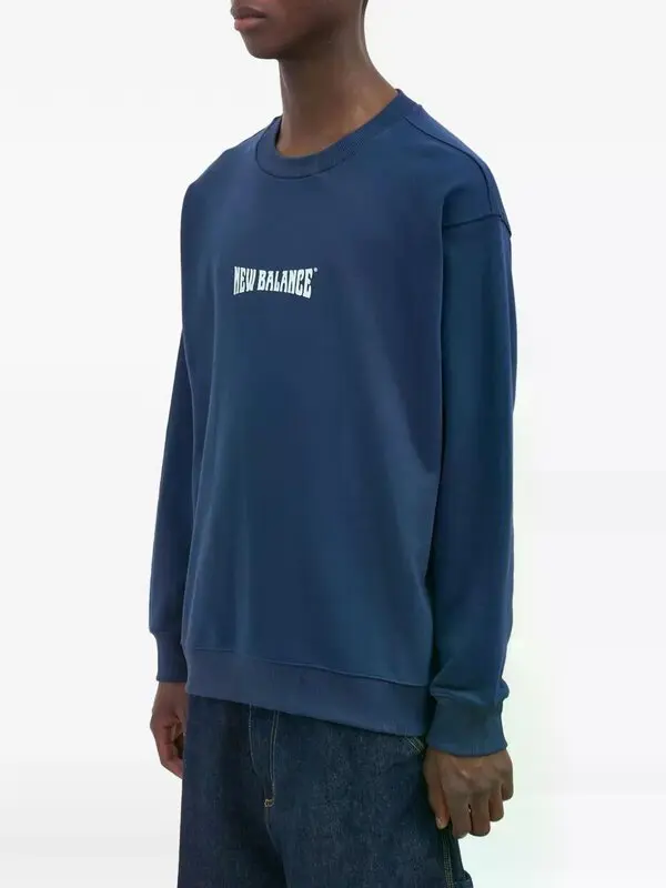 NEW BALANCE Logo-print Crew-neck Sweatshirt