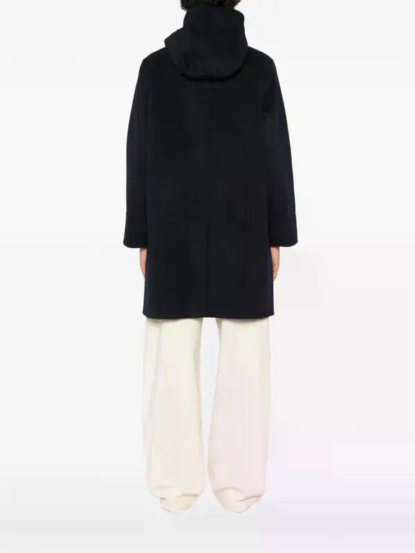 Aspesi Hooded Button-up Coat