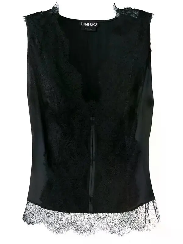 TOM FORD Stretch Lace Tank Top