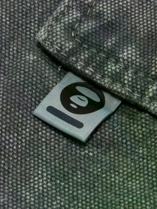 AAPE BY *A BATHING APE Acid-wash Carpenter Trousers