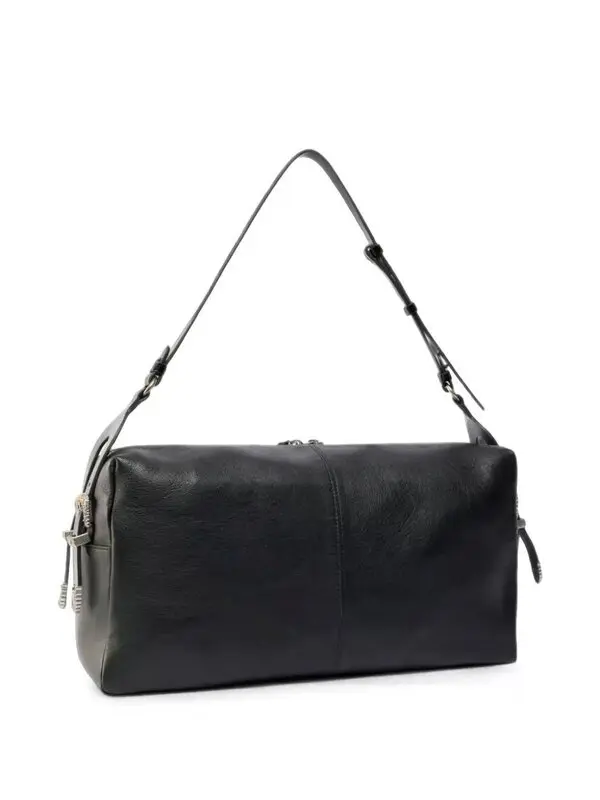 Pinko Keeper Bag Large Shoulder Bag In New Biker Leather