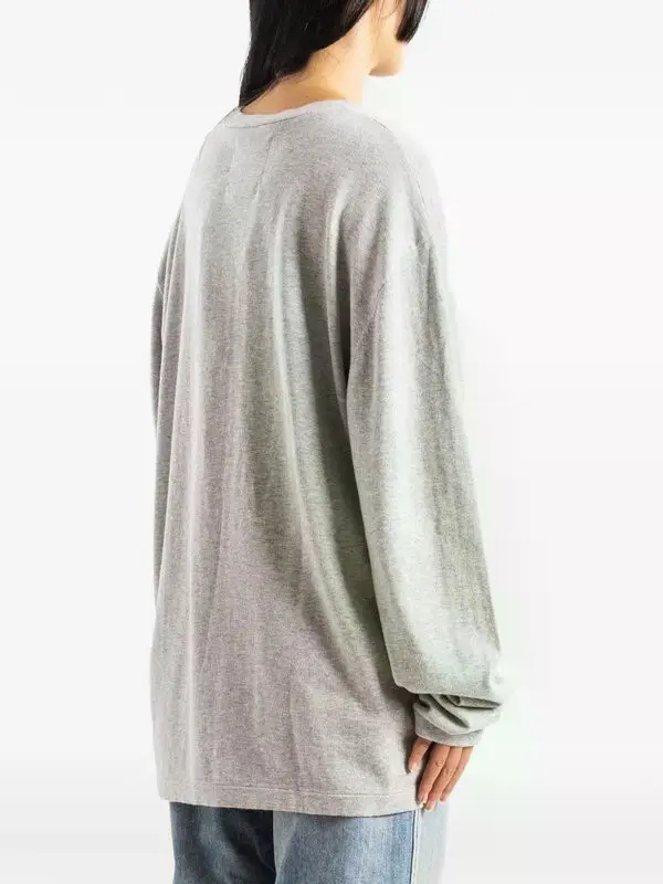 Extreme Cashmere N°452 Rock Long-sleeved T-shirt