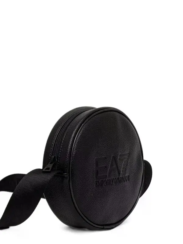 EA7 Logo-embossed Round Cross Body Bag