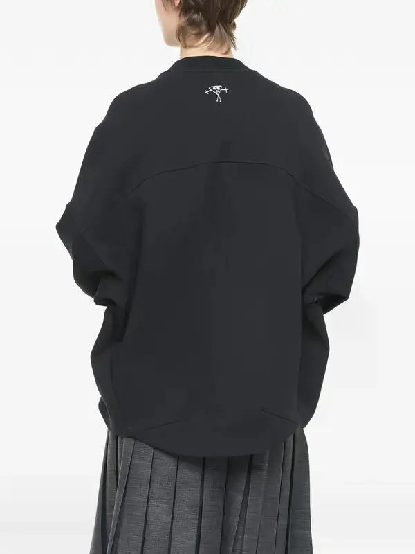 Plan C Graphic-print Long-sleeve Sweatshirt