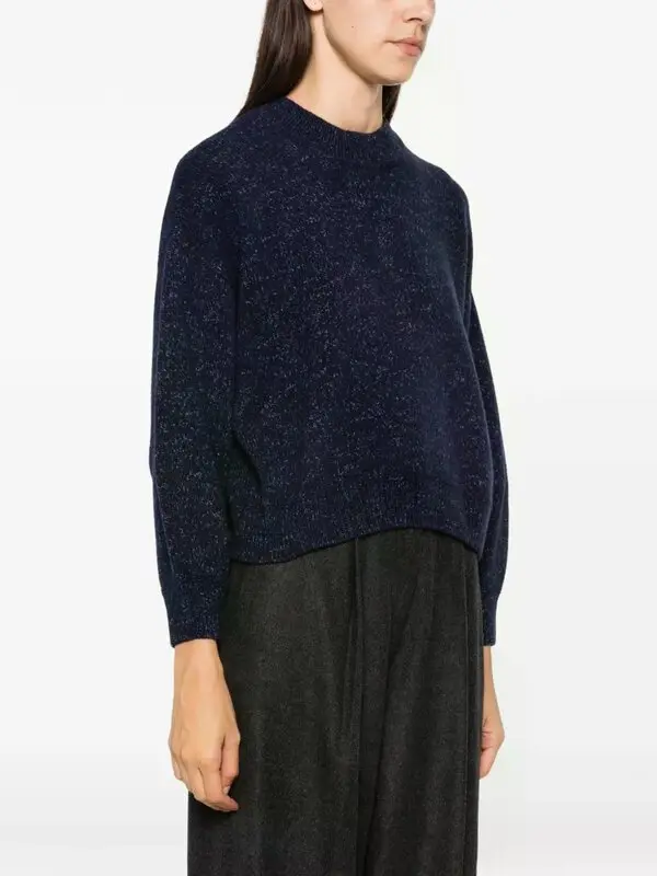 SESSUN Speto Marl-knit Crew-neck Sweater