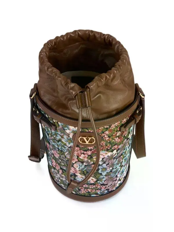 Valentino Garavani Floral-print Bucket Bag