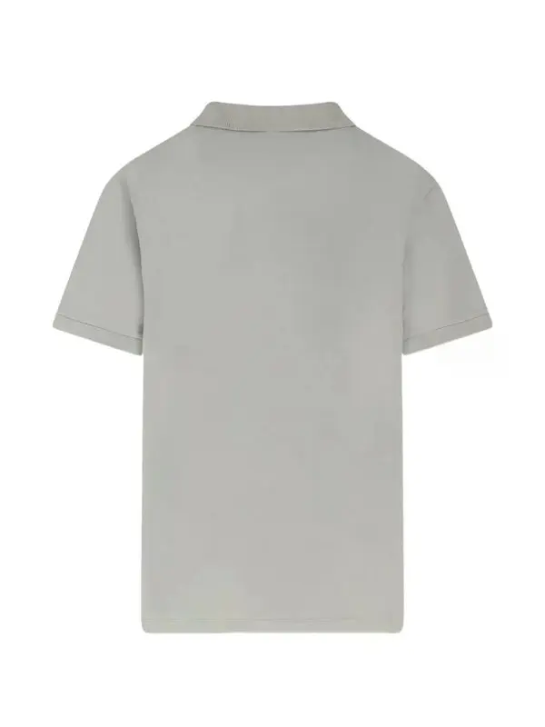 Stone Island Logo-patch Polo Shirt - Grey