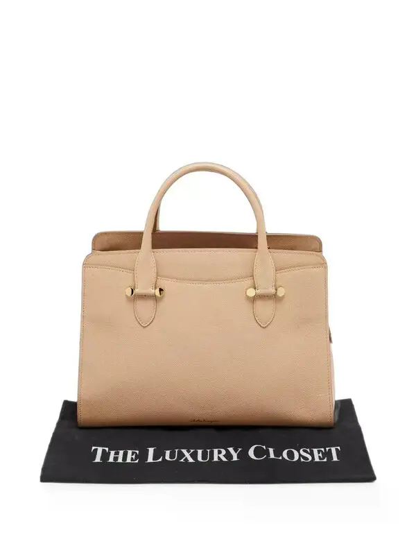 FERRAGAMO Today Leather Tote Bag