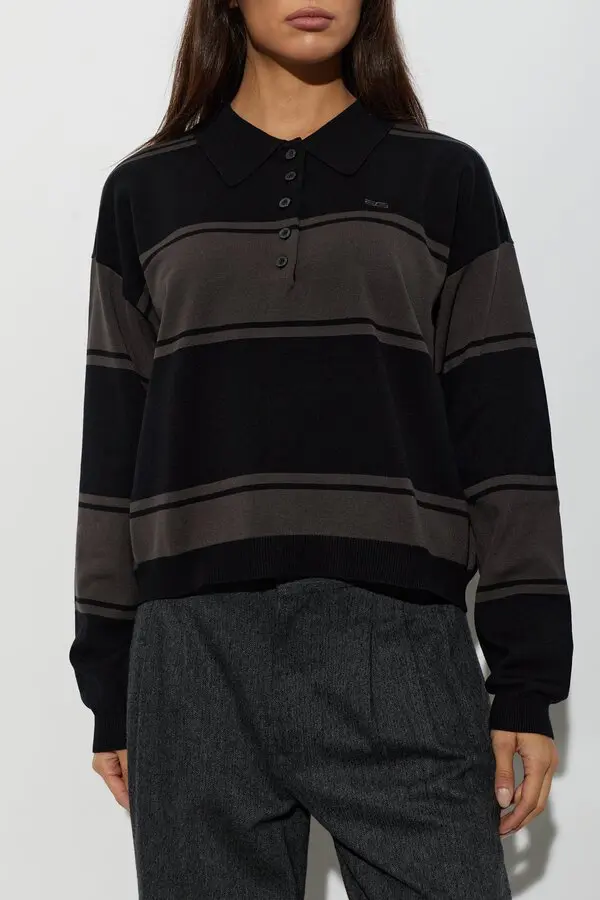 GESTUZ Gzsilda Knit Polo Sweater