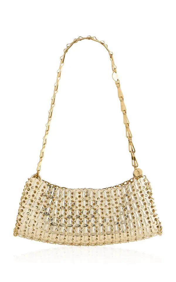 Rabanne Sac A Main Shoulder Bag - Gold