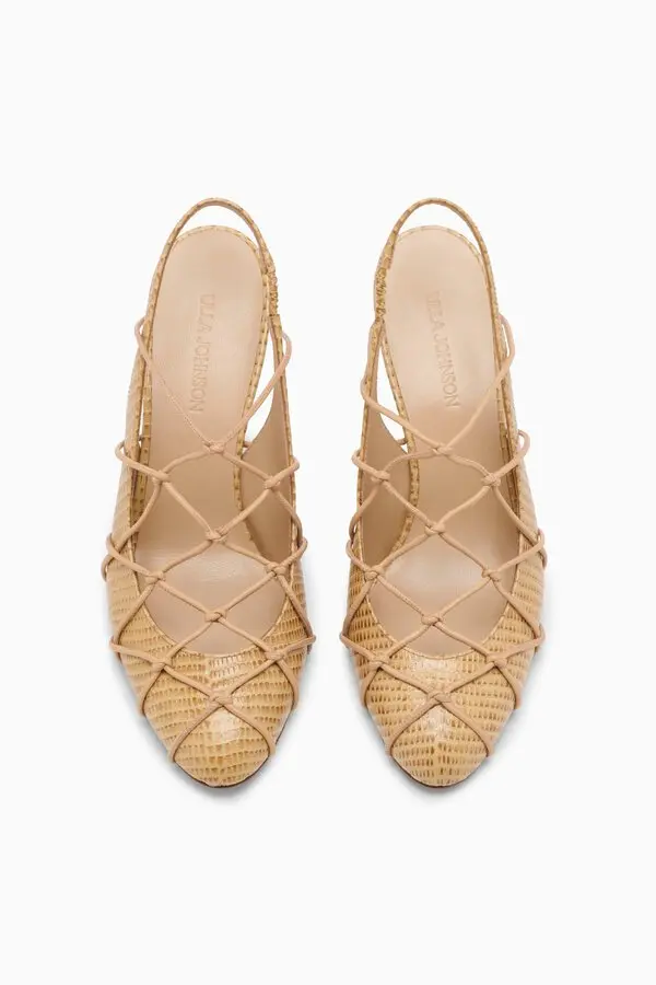 Ulla Johnson Cage Slingback High Heel