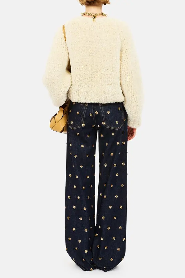 Ulla Johnson Cosette Cashmere Fur Pullover