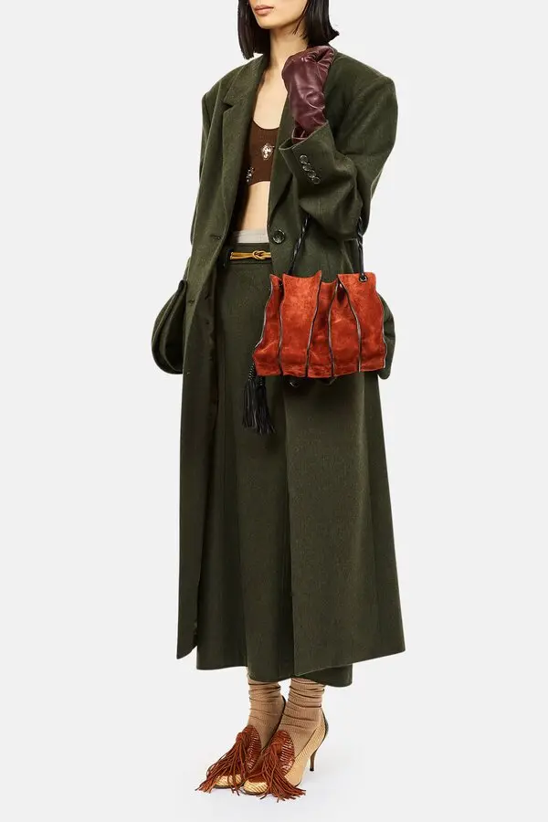 Ulla Johnson Bryn Wool Midi Skirt