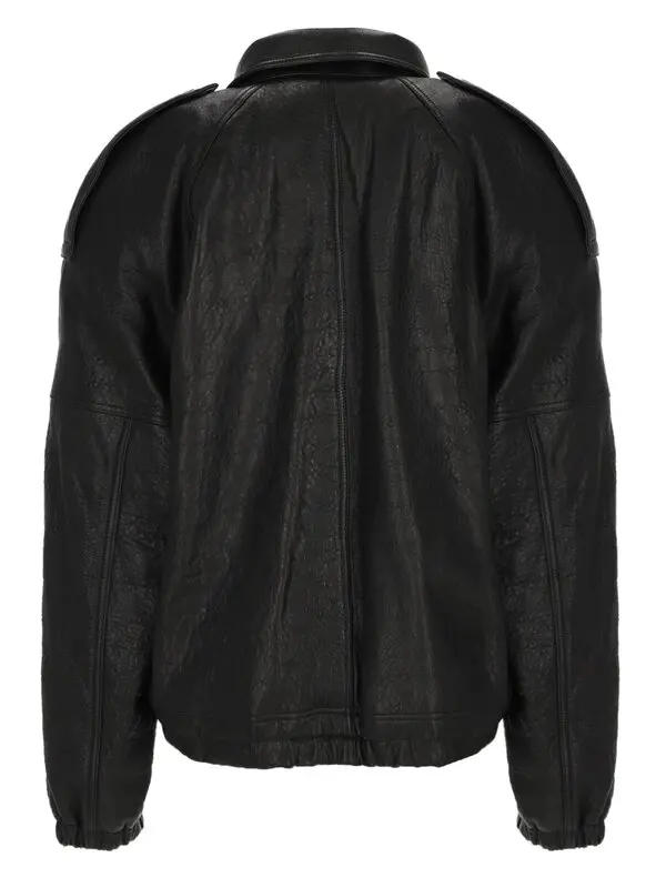 Saint Laurent Giacca "cordo" In Pelle