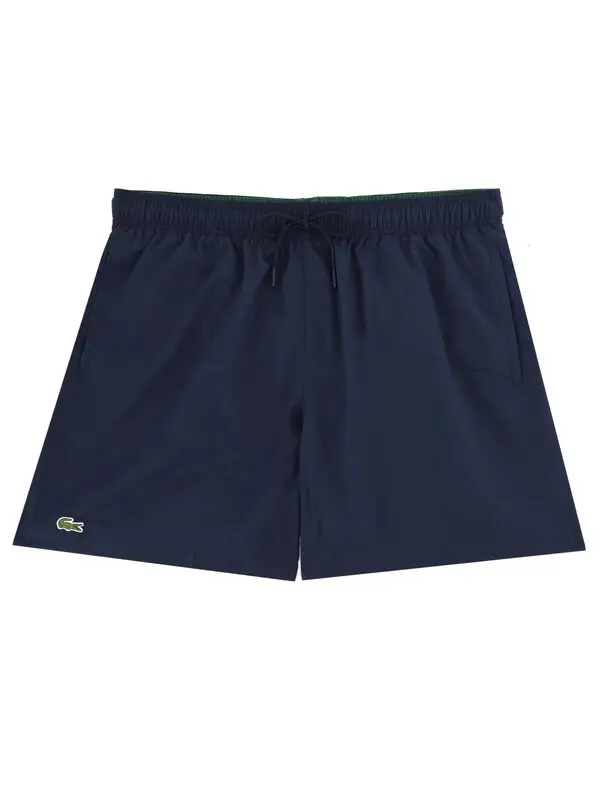 Lacoste Costume Da Bagno Con Logo - Blue