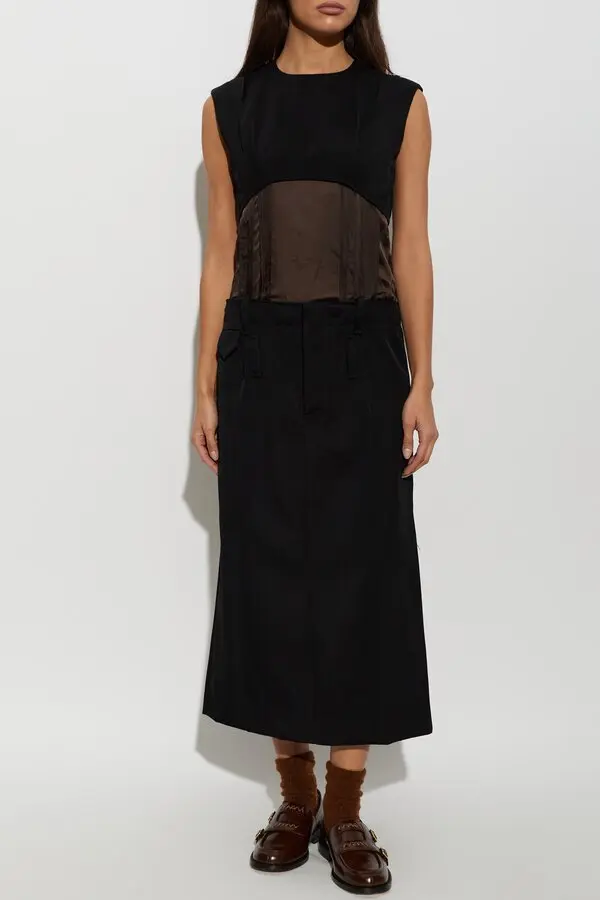 Marni Wool Sleeveless Dress