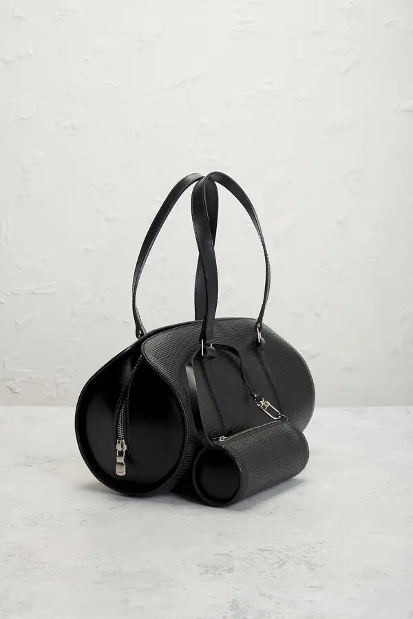 LOUIS VUITTON Epi Soufflot Handbag & Mini Set