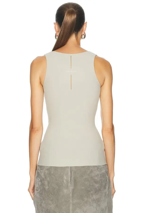 Wolford Seamless Sleeveless Form Top In Cream