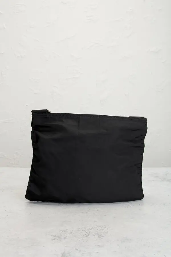 Prada Tessuto Flat Messenger Bag