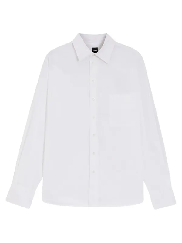 BOSS Saturday Oversized Cotton Shirt