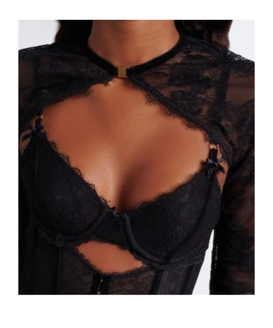 Zimmermann Valiant Cutout Lace Bustier Dress