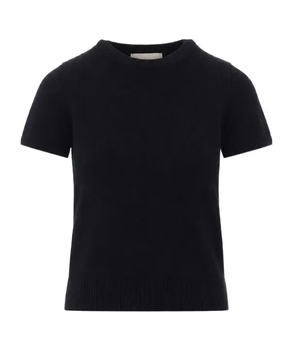 DUNST Short-sleeve Knitted T-shirt