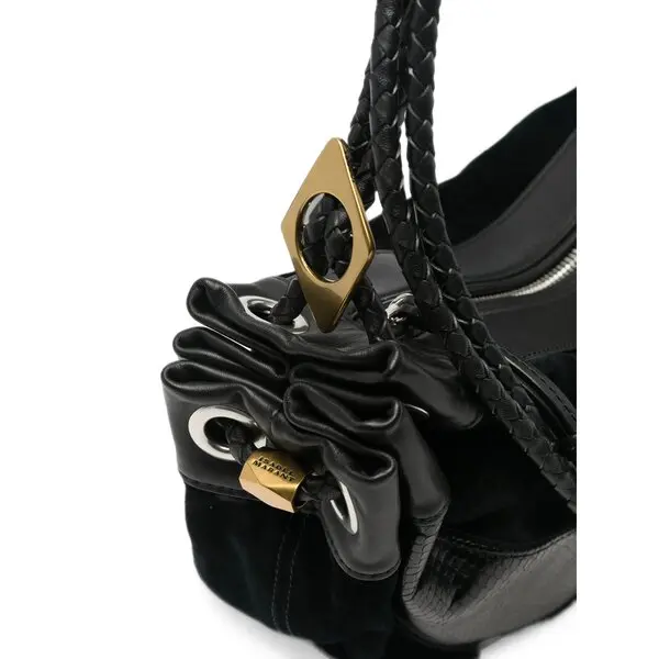 Isabel Marant Étoile Medium Maia Braided-strap Panelled Shoulder Bag