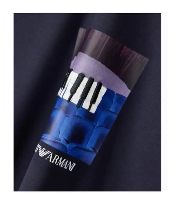 Emporio Armani Graphic-print T-shirt