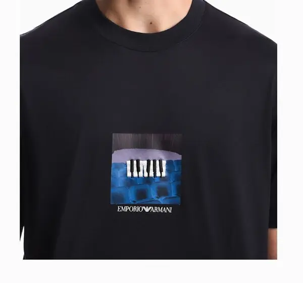 Emporio Armani Graphic-print T-shirt