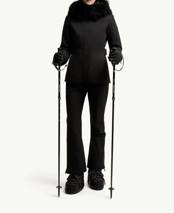 Moncler Fur-trim High Performance Jacket