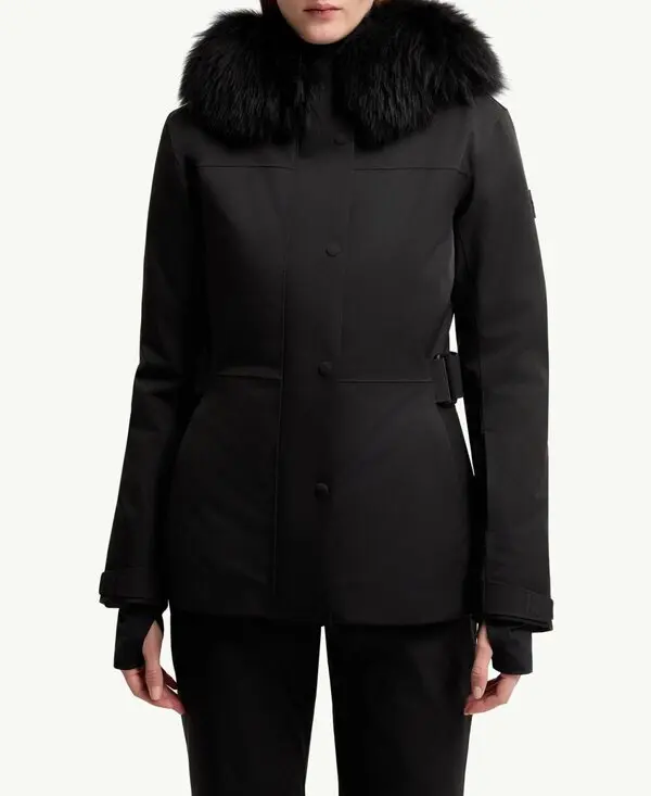 Moncler Fur-trim High Performance Jacket