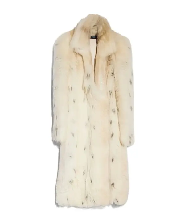 Gucci Long Hair Shearling Coat