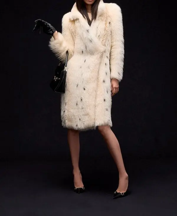 Gucci Long Hair Shearling Coat