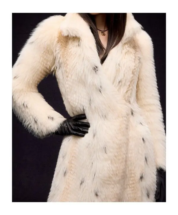 Gucci Long Hair Shearling Coat