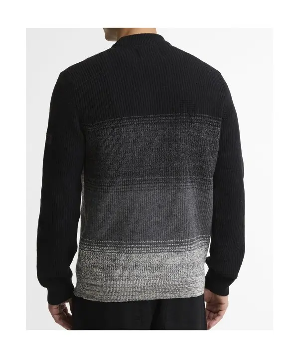 Barbour Gradient Rib Crew Neck Sweater