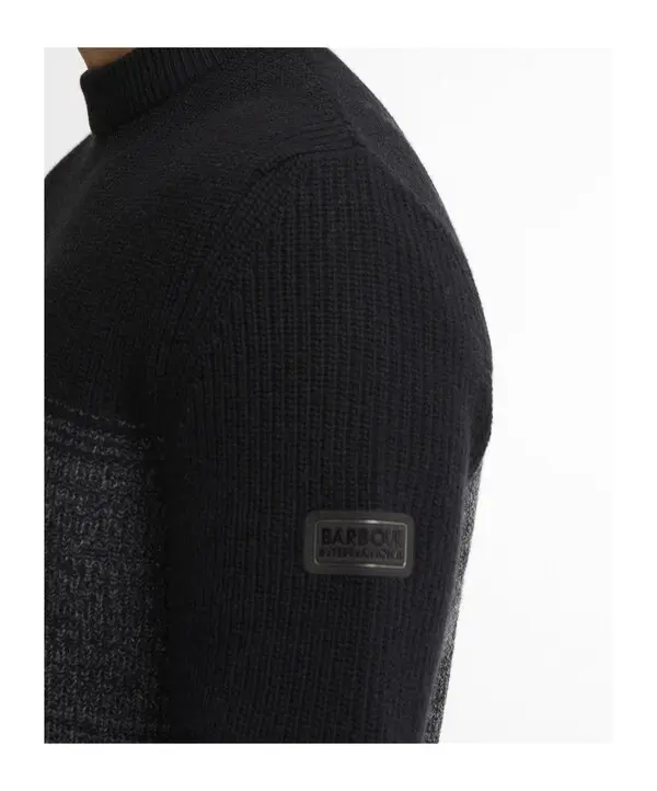 Barbour Gradient Rib Crew Neck Sweater