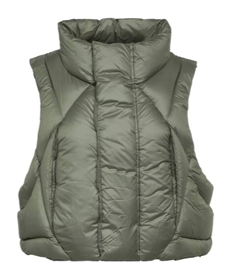 ENTIRE STUDIOS Padded Cropped Down Vest