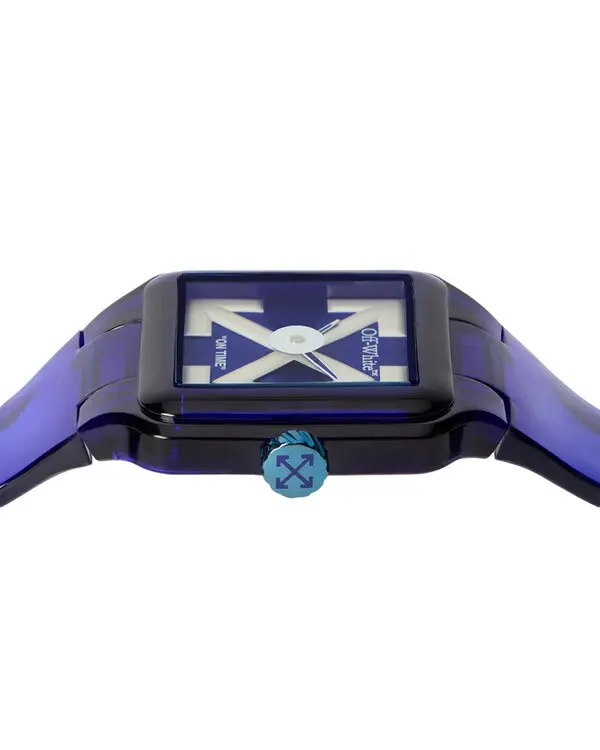 Off-White Proto 01 Watch, 38mm X 45mm - Blue