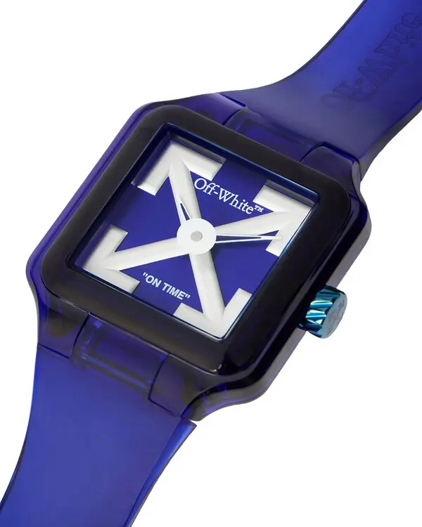 Off-White Proto 01 Watch, 38mm X 45mm - Blue