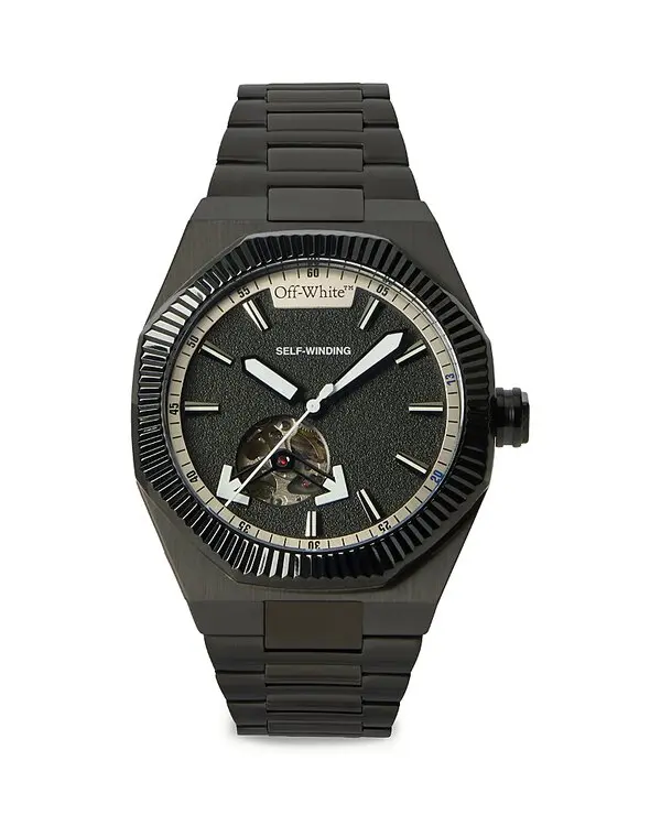 Off-White Side Note Watch, 41mm - Black