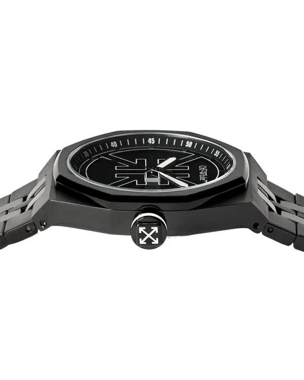 Off-White No Grid Watch, 39mm - Black