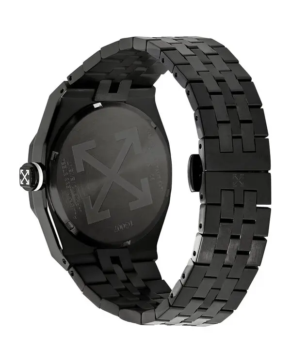 Off-White No Grid Watch, 39mm - Black