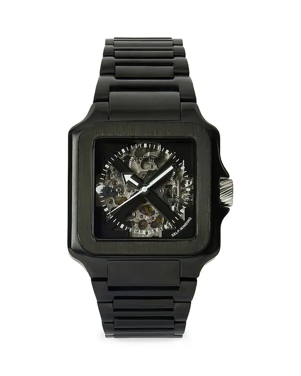 Off-White Proto Auto Watch, 38mm X 47mm - Black