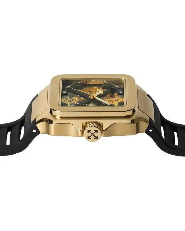 Off-White Proto Auto Watch, 38mm X 47mm - Gold