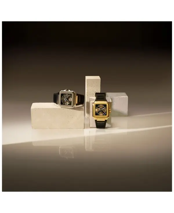 Off-White Proto Auto Watch, 38mm X 47mm - Gold