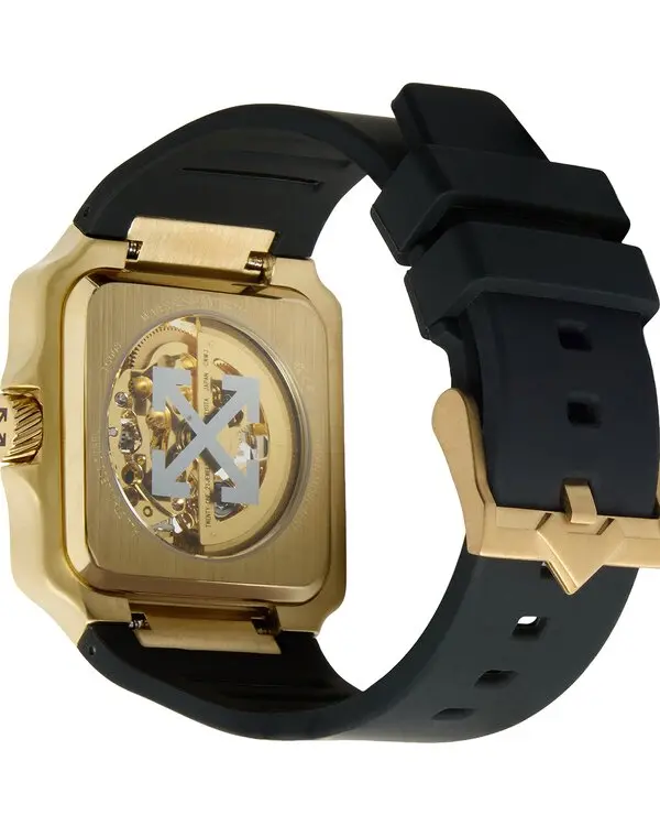 Off-White Proto Auto Watch, 38mm X 47mm - Gold