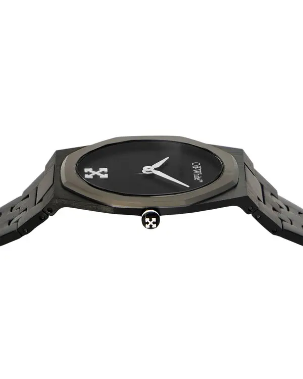 Off-White On Time Watch, 39mm - Black