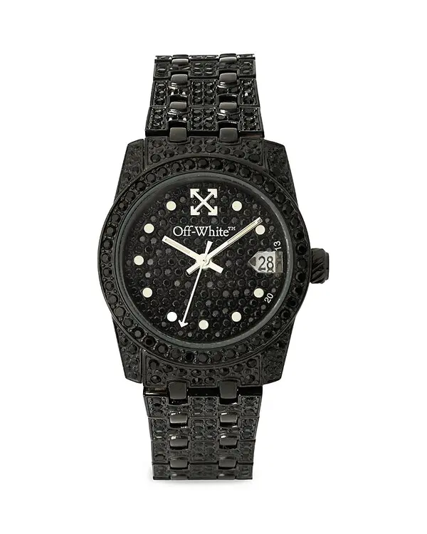Off-White Discreet Watch, 32mm - Black