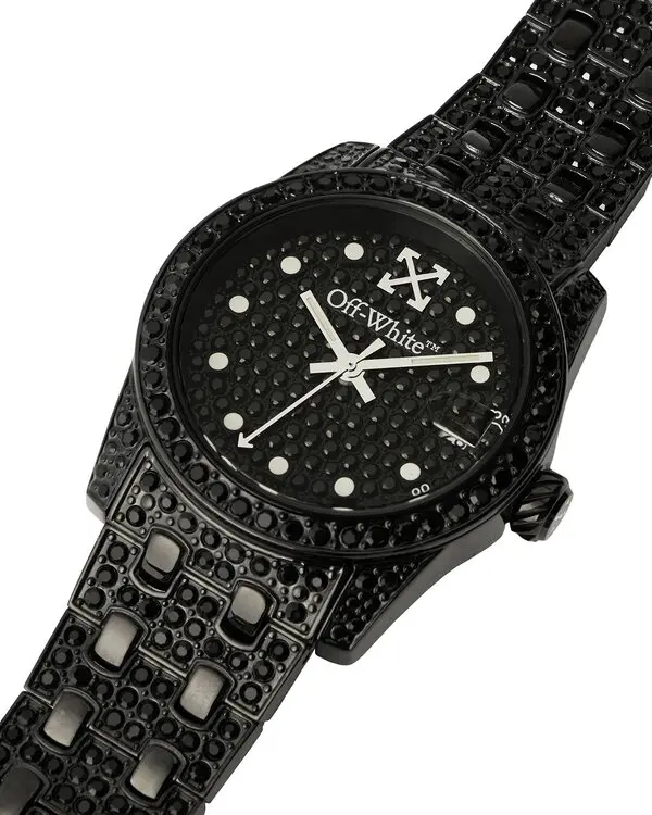 Off-White Discreet Watch, 32mm - Black
